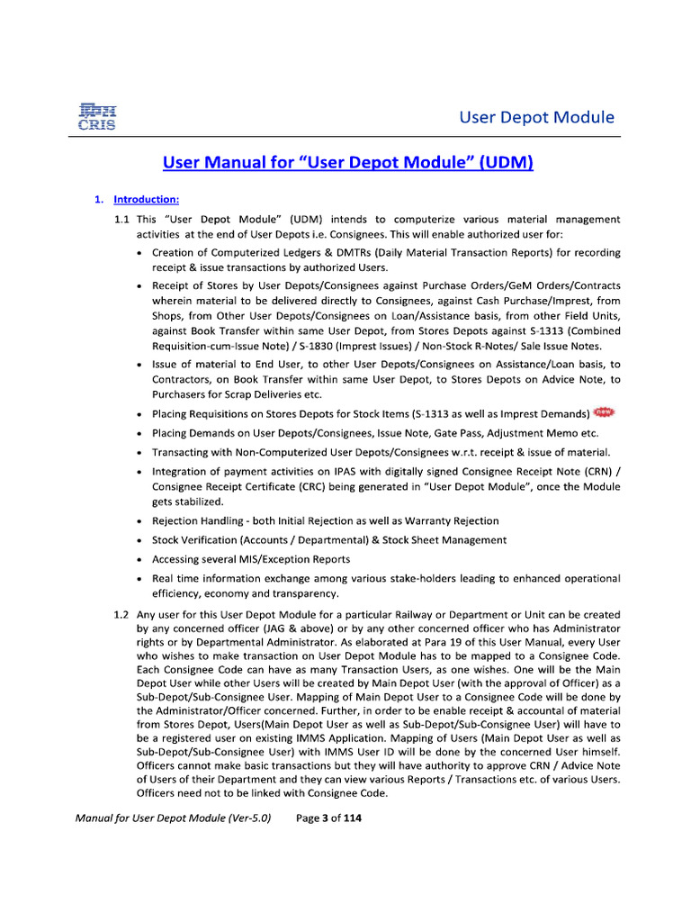 Udm Introduction 3-4 | PDF