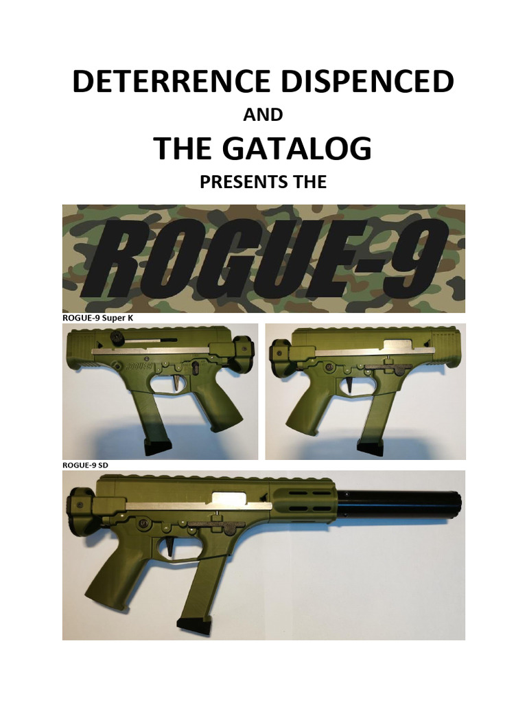 Rogue-9 Firearm Build Guide | PDF | Gun Barrel | Drill
