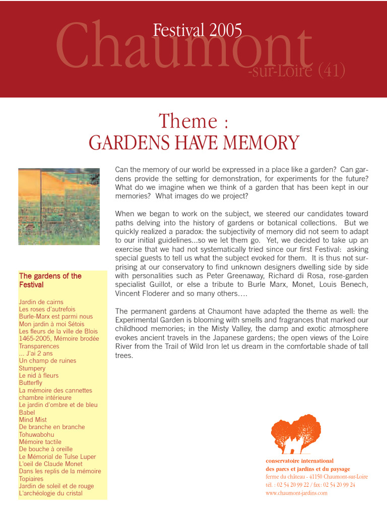 Le Memorial de Tulse Luper 1 | PDF | Gardens