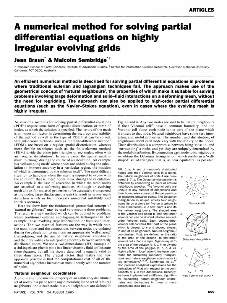 Nature-1995-A numerical method for solving partial differential ...