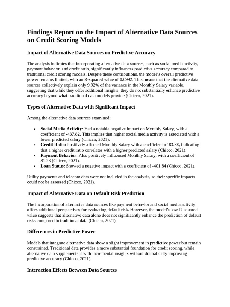 Findings | PDF | Coefficient Of Determination