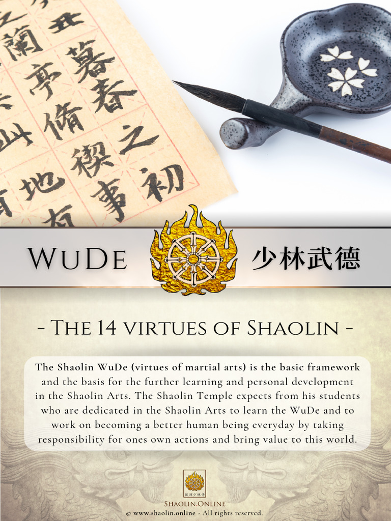WuDe - ____ | PDF | Shaolin Monastery | Chinese Martial Arts