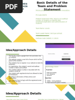 SIH 2023 Team Submission Template | PDF