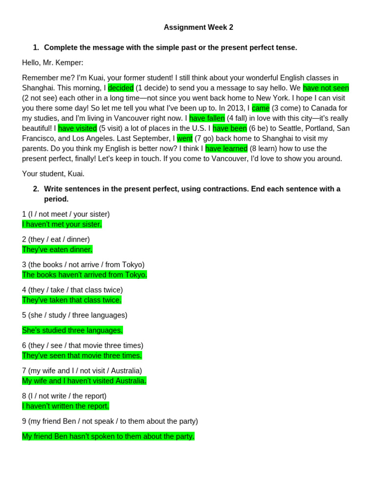 Assignment Week 2 1 | PDF