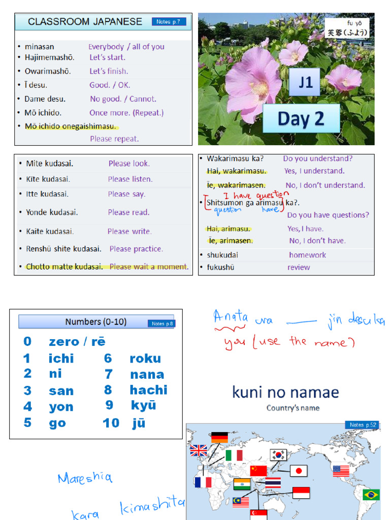 J1 Day 2 (Lesson 1 ) | PDF