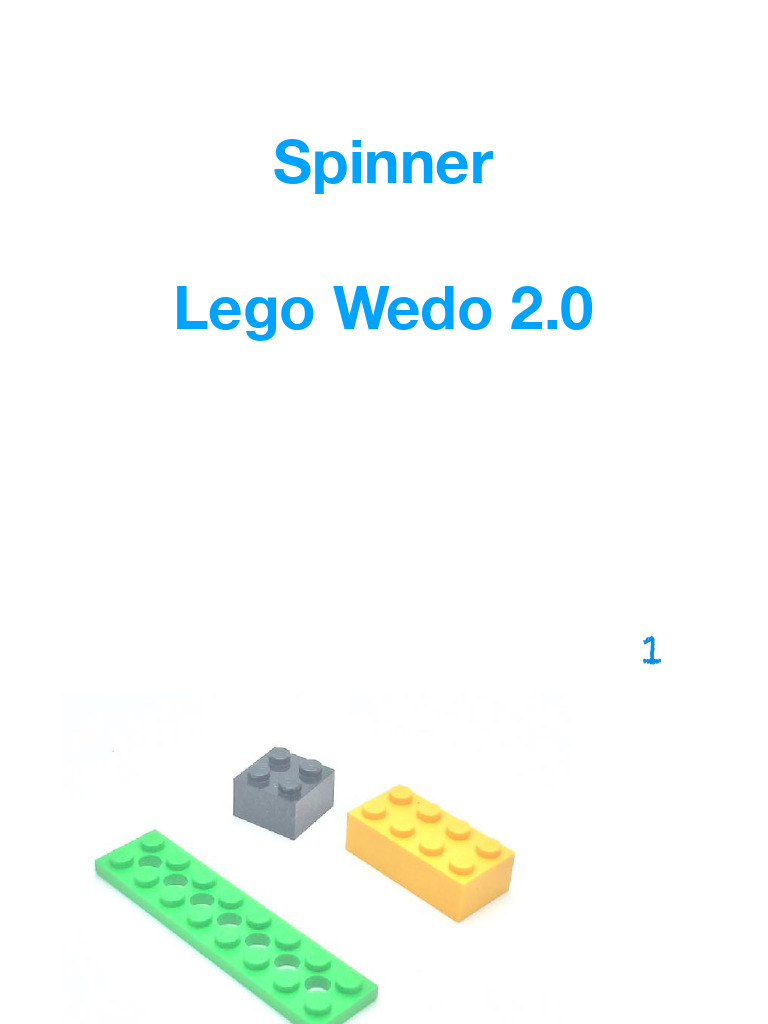 Smart Spinner - Wedo Lego 2.0 | PDF