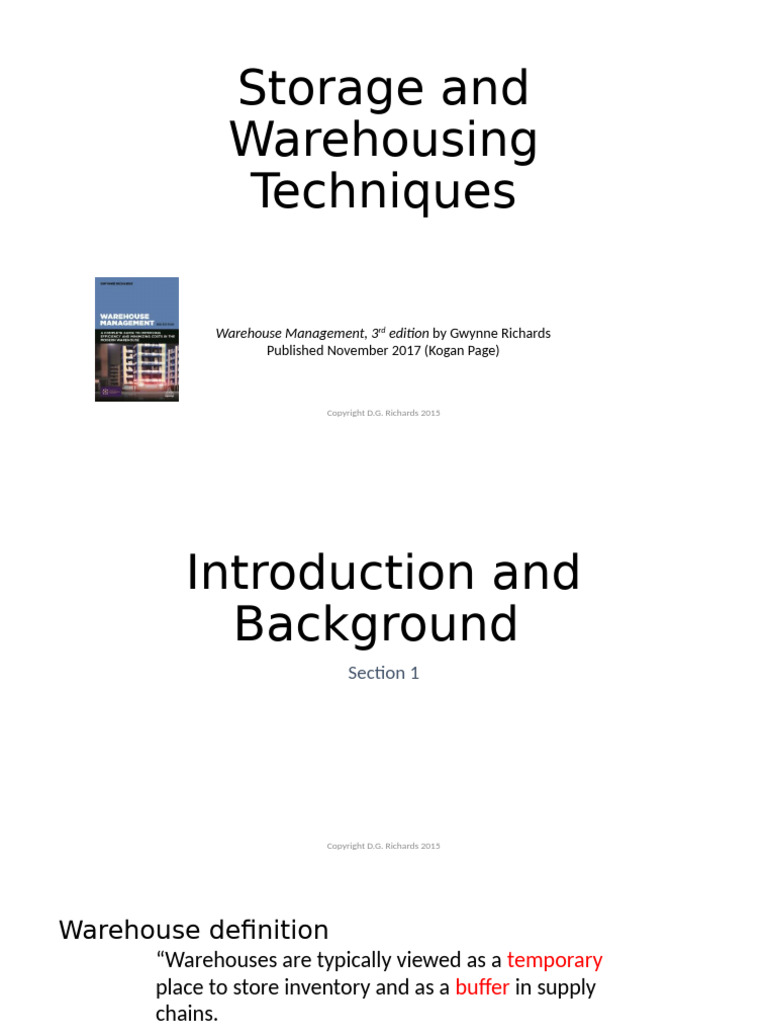 SCM2 | PDF | Warehouse | Packaging And Labeling