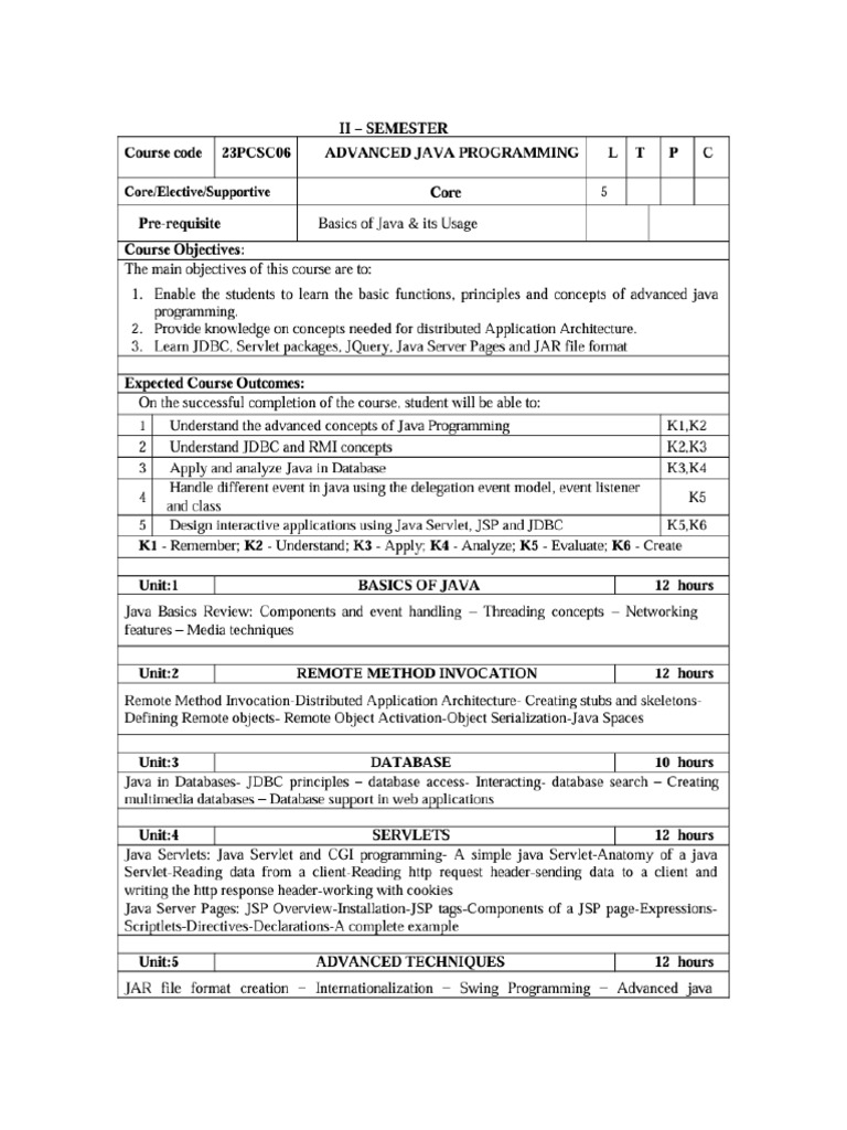 AJ Unit I | PDF | Network Socket | Java (Programming Language)