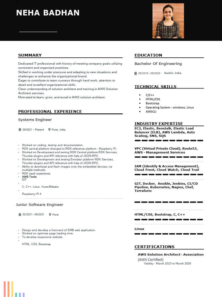 NehaBadhanResume | PDF | Amazon Web Services | Cloud Computing