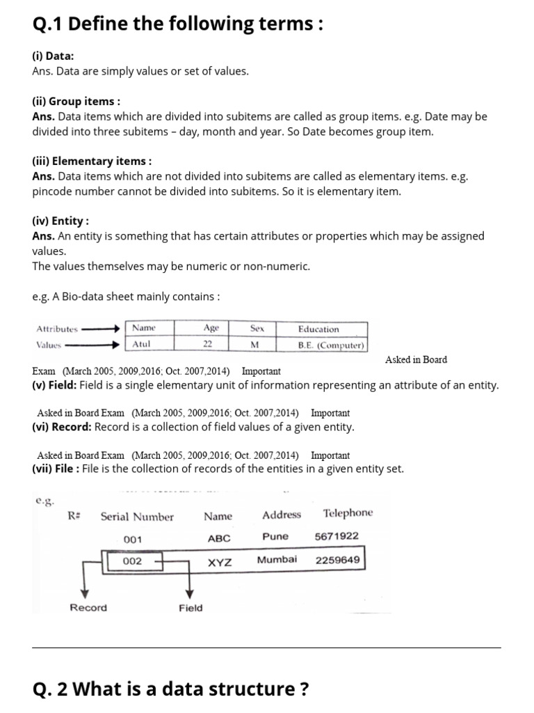 DATA STRUCTURE | PDF | Process (Computing) | Pointer (Computer Programming) DATA STRUCTURE | PDF | Process (Computing) | Pointer (Computer Programming)