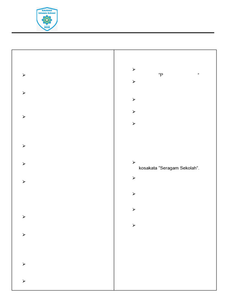 KISI-KISI - SAS - Kelas - 2 Ganjil | PDF