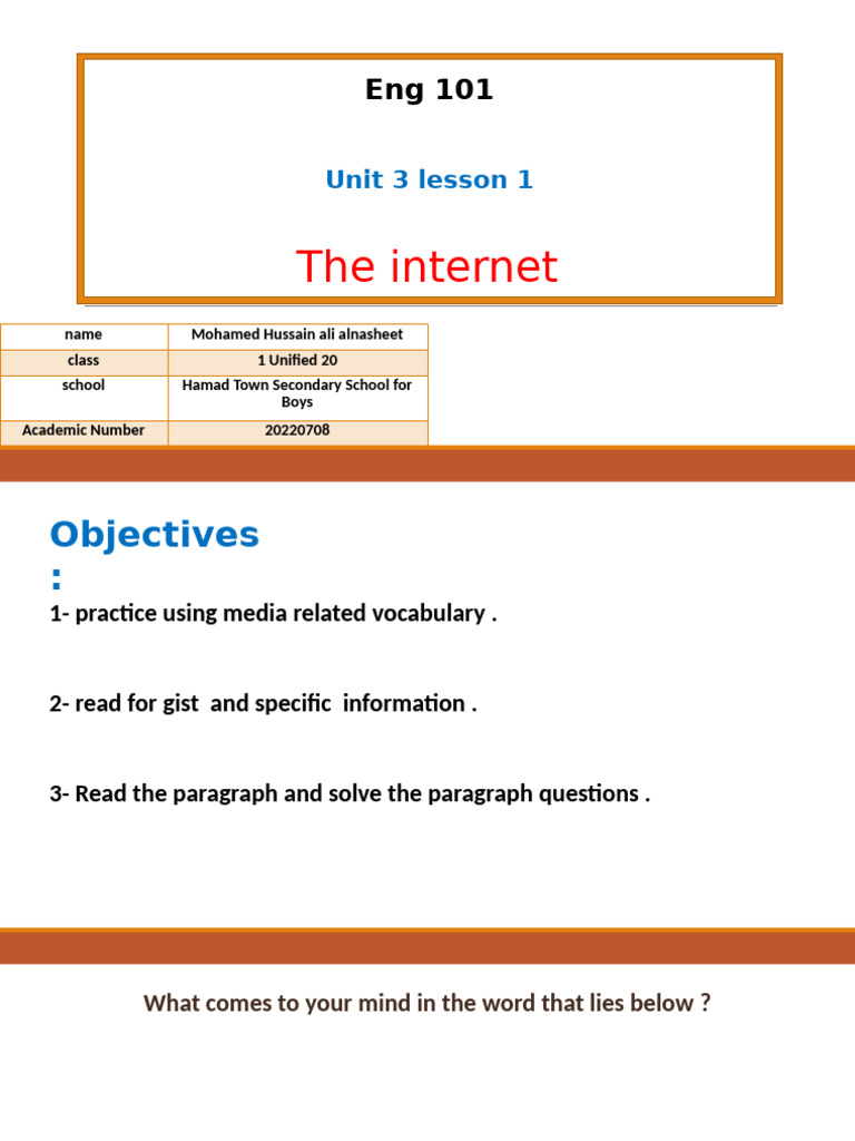 Eng101 Mohamed Hussain Alnasheet | PDF | Software | Computing