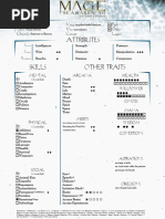 Pathfinder Character Advancement Chart | PDF