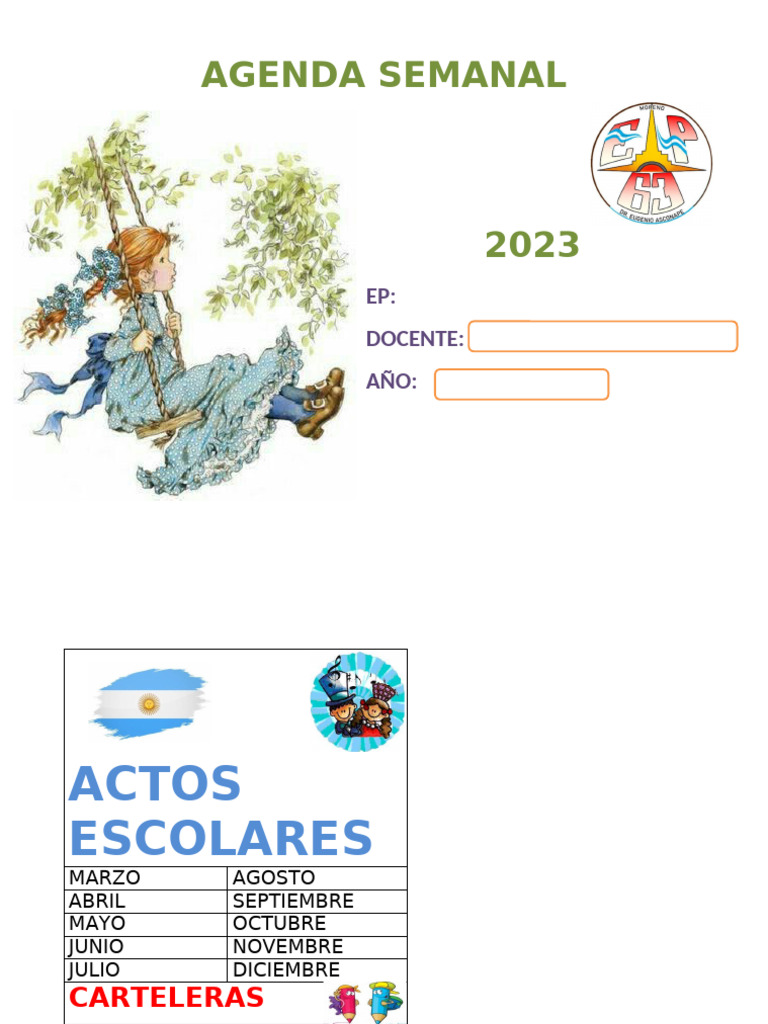 Modelo de Agenda | PDF