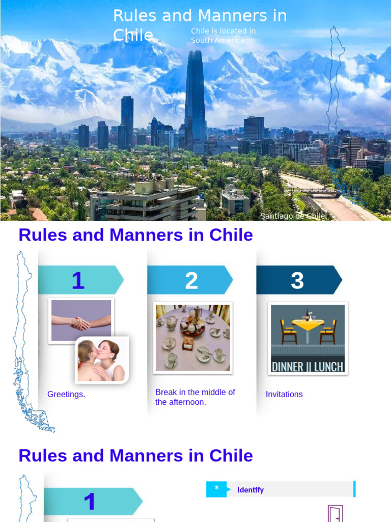 Rules and Manners in Chile | PDF