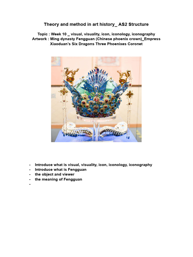 Theory and Method in Art History - AS2 Structure | PDF