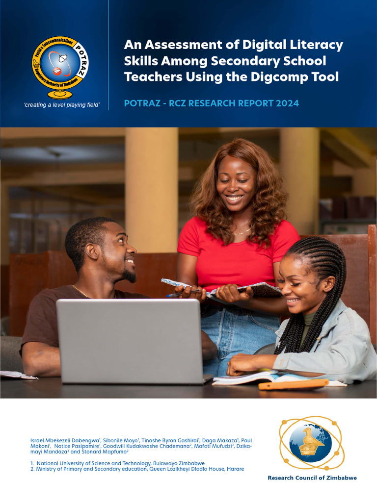 Digital Literacy Skills of Zimbabwean Teachers | PDF | Literacy ...