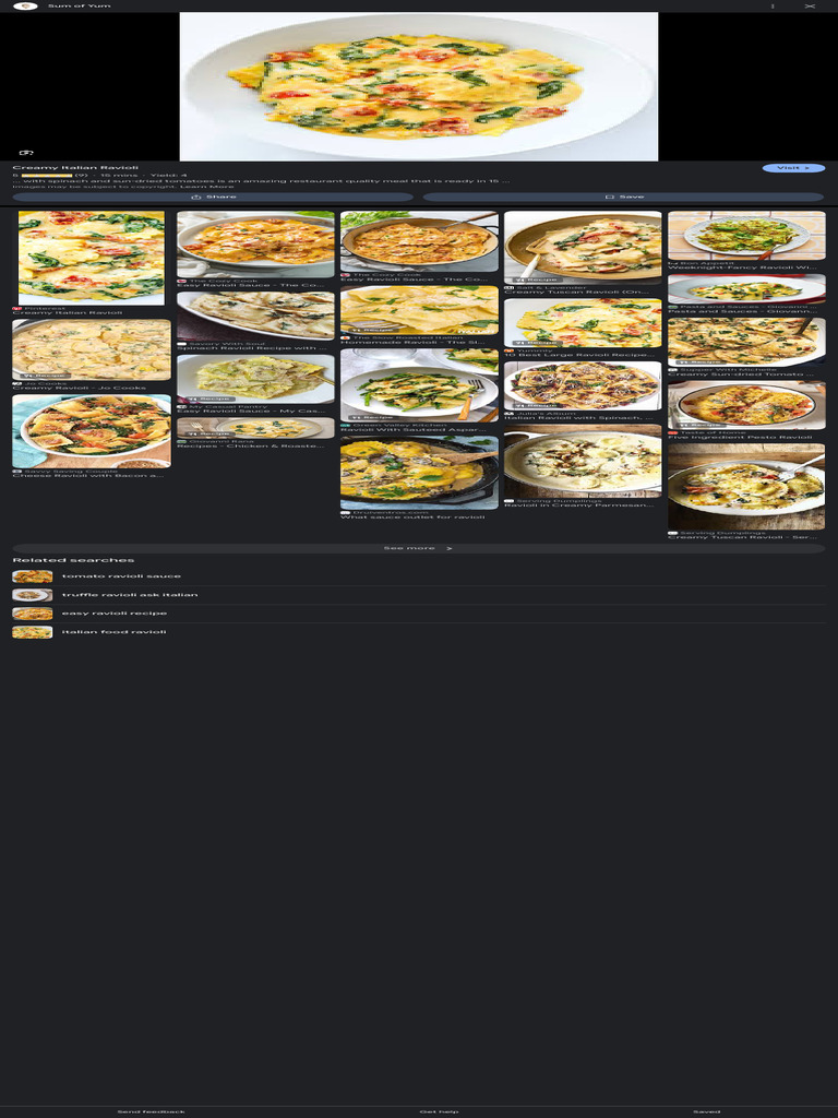 ITALIAN RAVIOLI - Google Search | PDF | Italian Cuisine | Foods