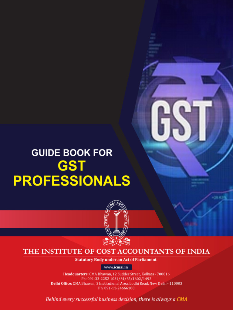 Study Material For CCGST - Guide Book For GST Professional - Updated ...