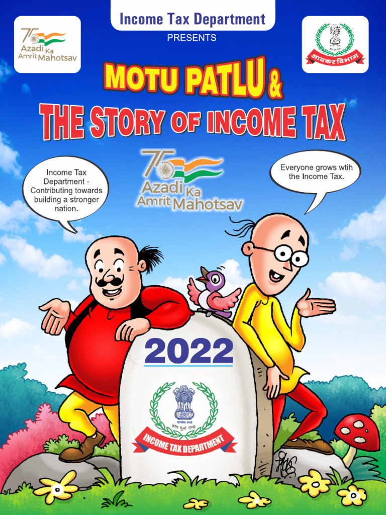 Motu Patlu and The Story of Income Tax English | PDF