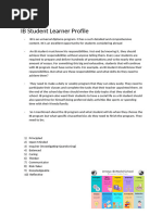 IB Learner Profile Posters | PDF