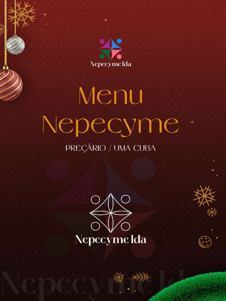 Menu Uma Cuba - 01 | PDF