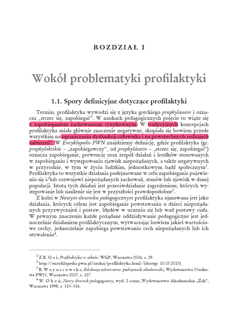 rozdział 1_Szkolne_programy_proflaktyki_a_eduk | PDF