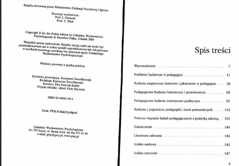 Spis - Palka S. (2006) | PDF