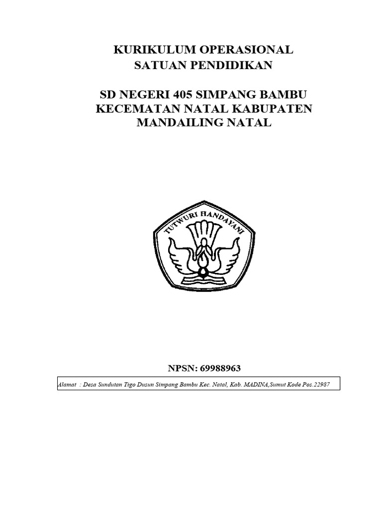 KOSP SEKOLAH | PDF