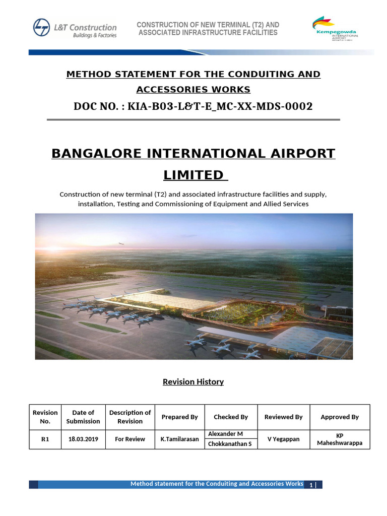 MS For Conduiting and Accessories Works | PDF | Pipe (Fluid Conveyance ...