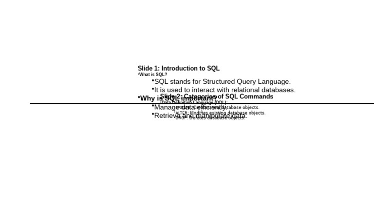 SQL Basics for Beginners | PDF