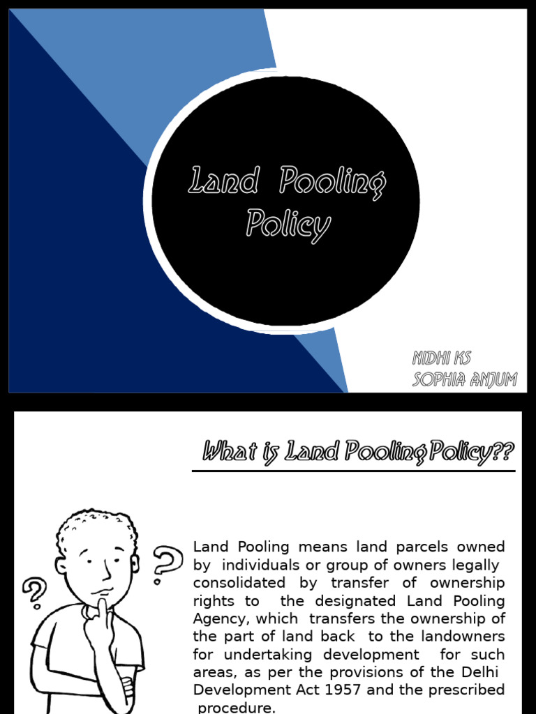 LAND POOLING | PDF | Economies