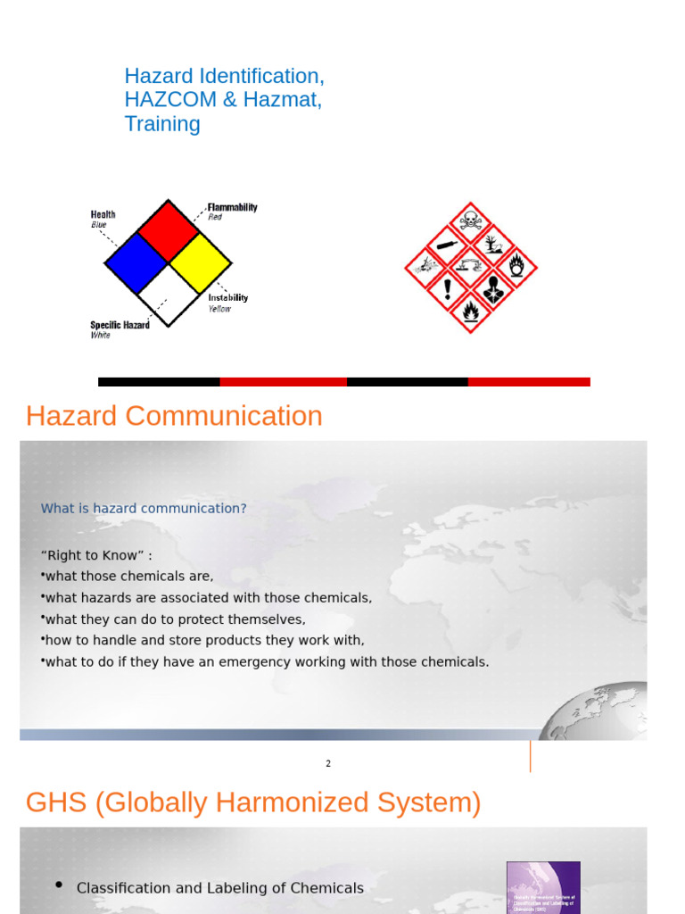 HAZCOM, PTW RWME 21.9.2021 (Autosaved) (Autosaved) | PDF | Toxicity ...