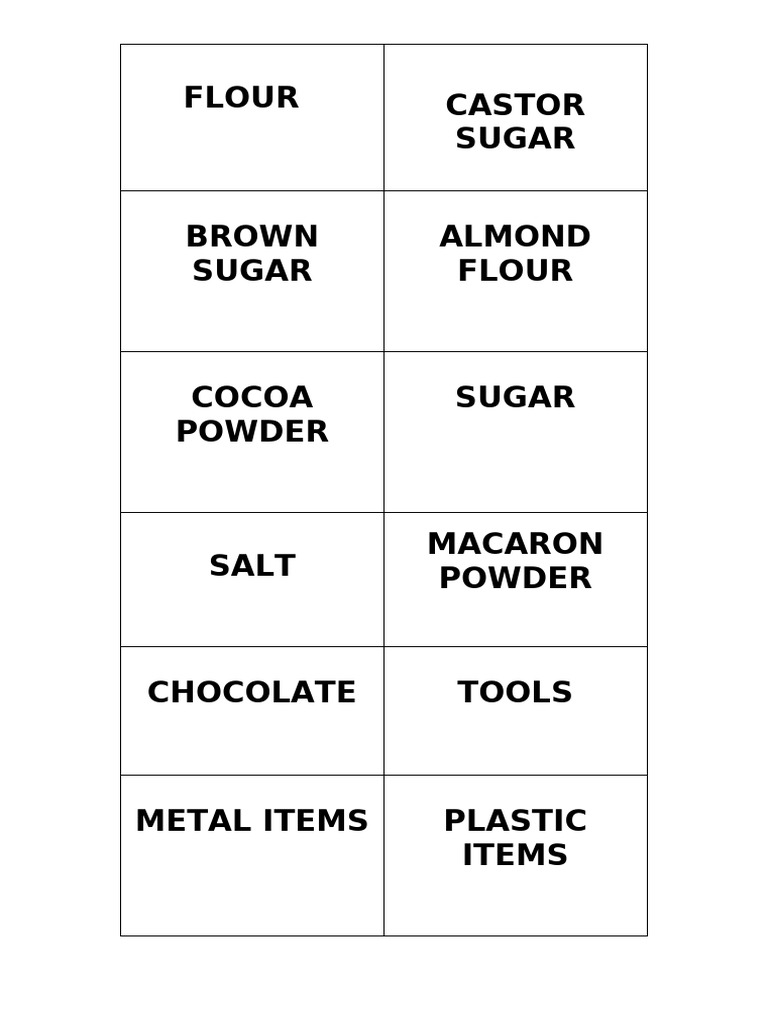 Item List Pdf