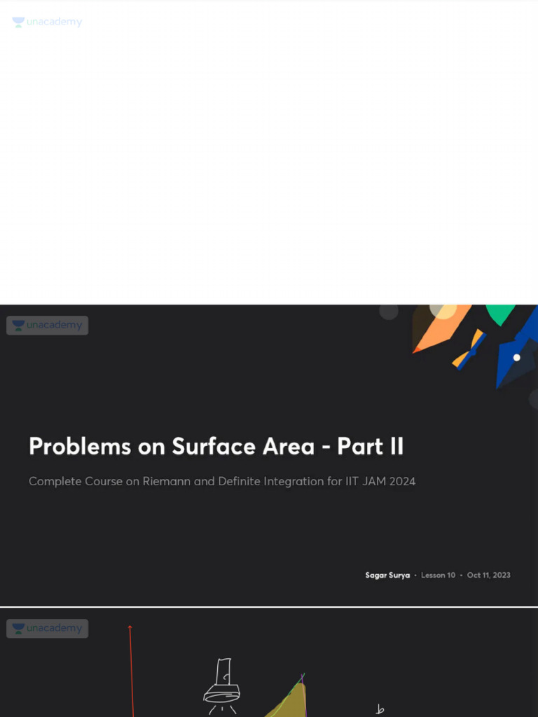 Problems On Surface Area Part II With Anno | PDF
