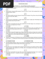 TRY OUT TKA Matematika SD 2025-2026 - 202508090949 - 27862 | PDF