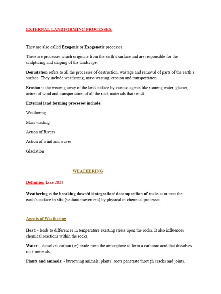 GEOGRAPHY ASSIGNMENT Assignments - Form 2 - Geography | PDF ...
