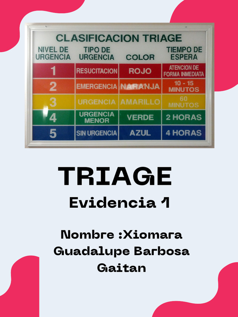 Tarea Triage | PDF