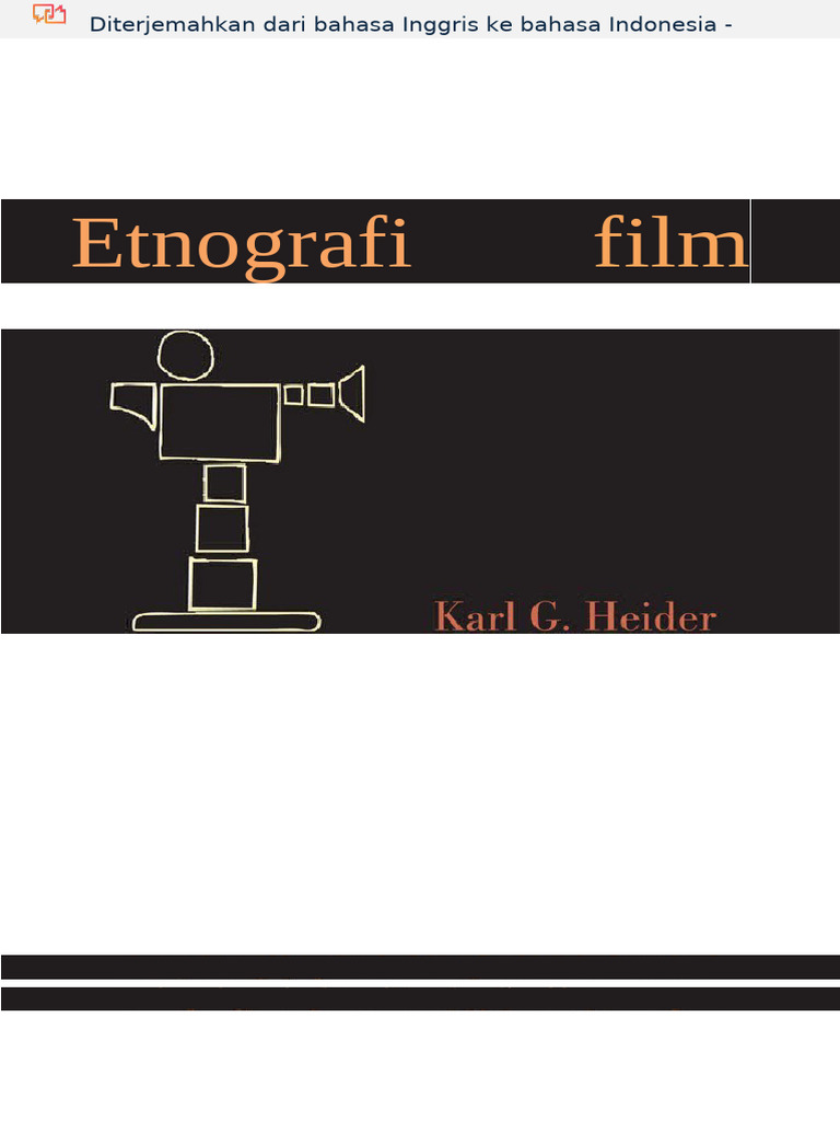 Karl G. Heider - Ethnographic Film (2006) .En - Id | PDF
