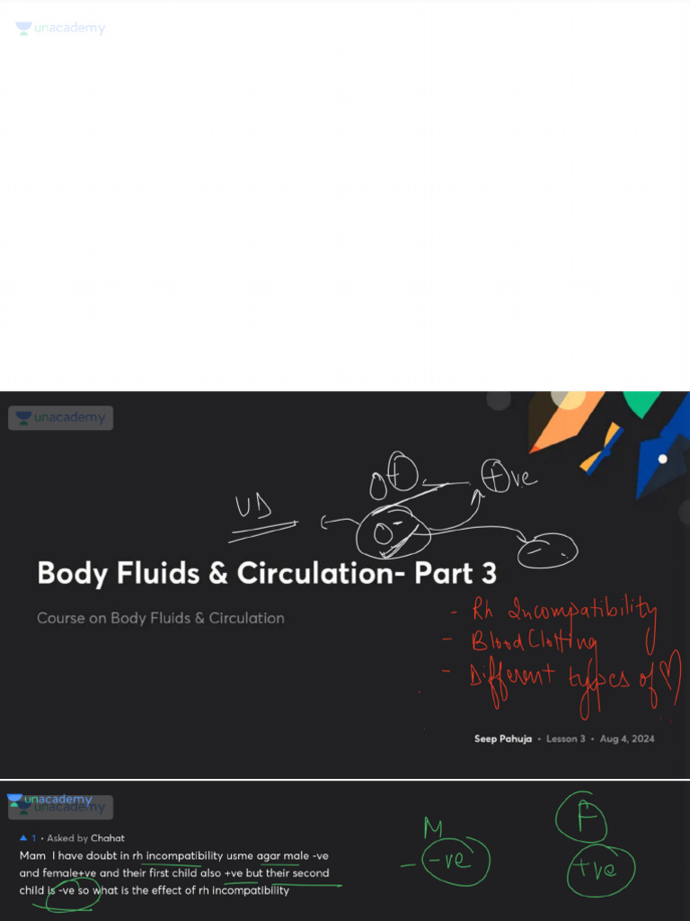 Body Fluids Circulation Part 3 With Anno | PDF