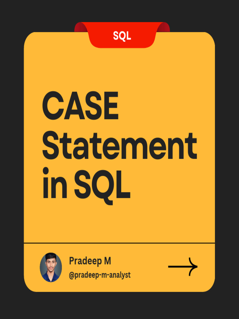 Case Statement | PDF