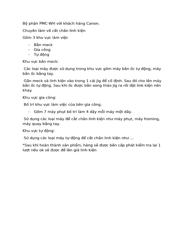 Bao Cao Thuc Tap Umc | PDF