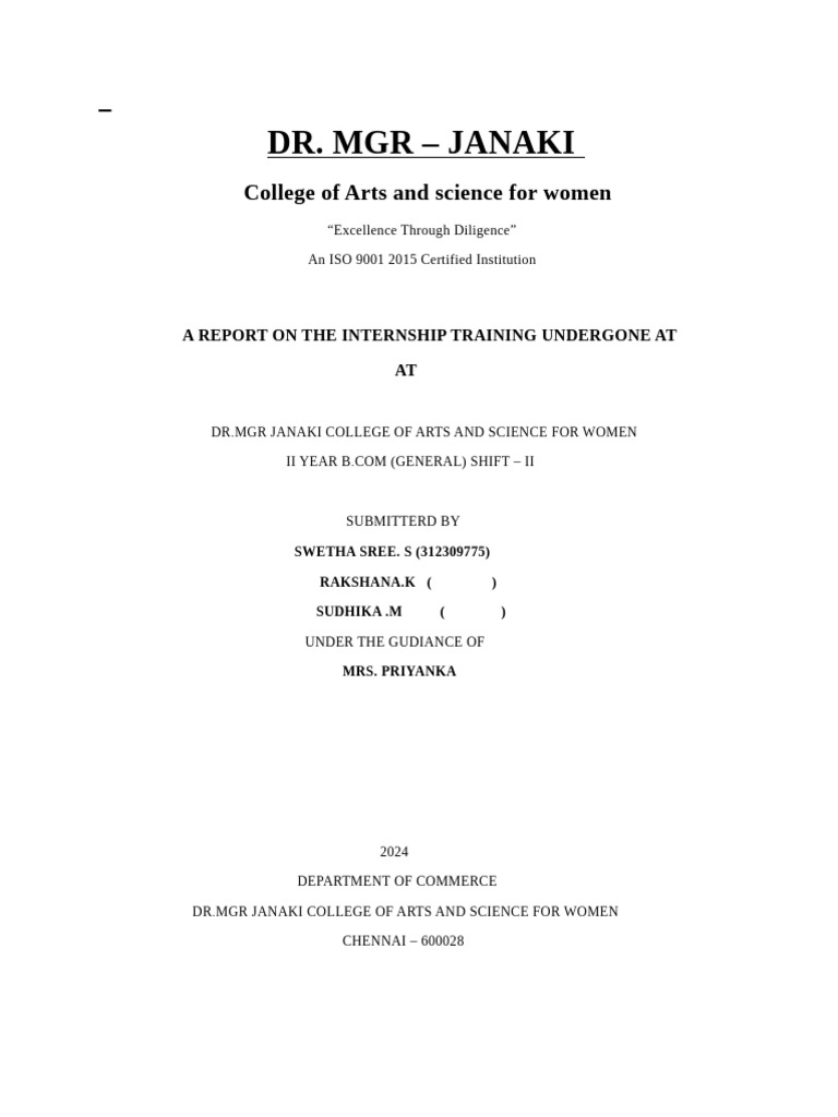 Internship Report | PDF | Accountant | Accounting
