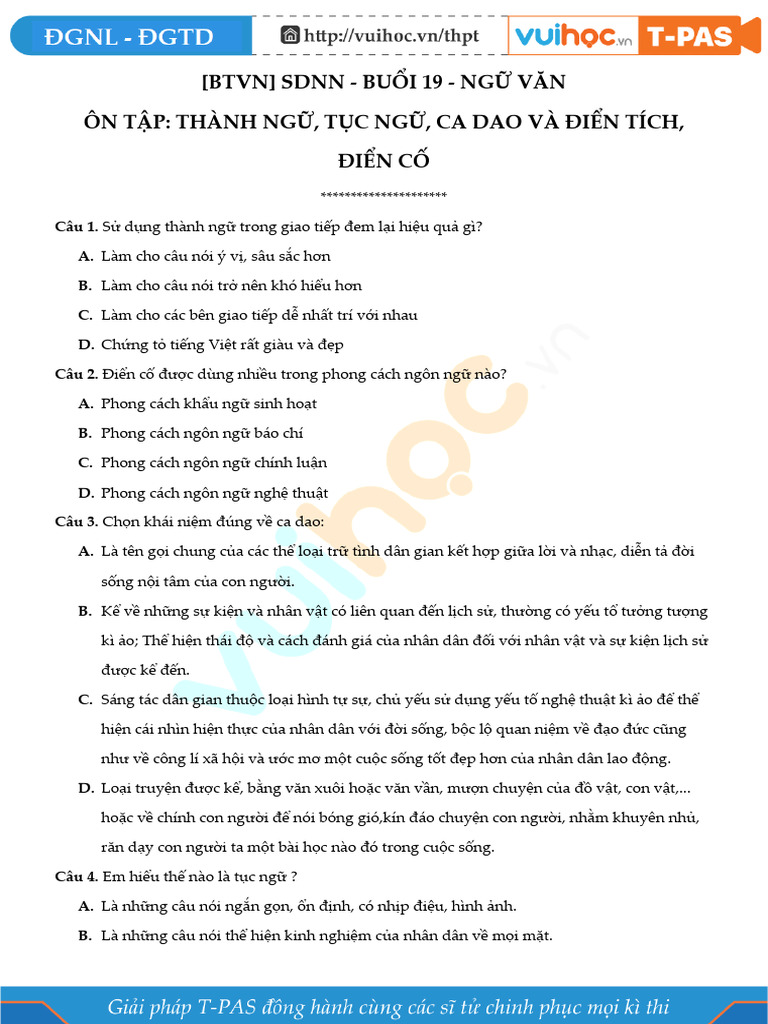 1732671148 Btvnsdnn Buoi 19 Ngu Van | PDF