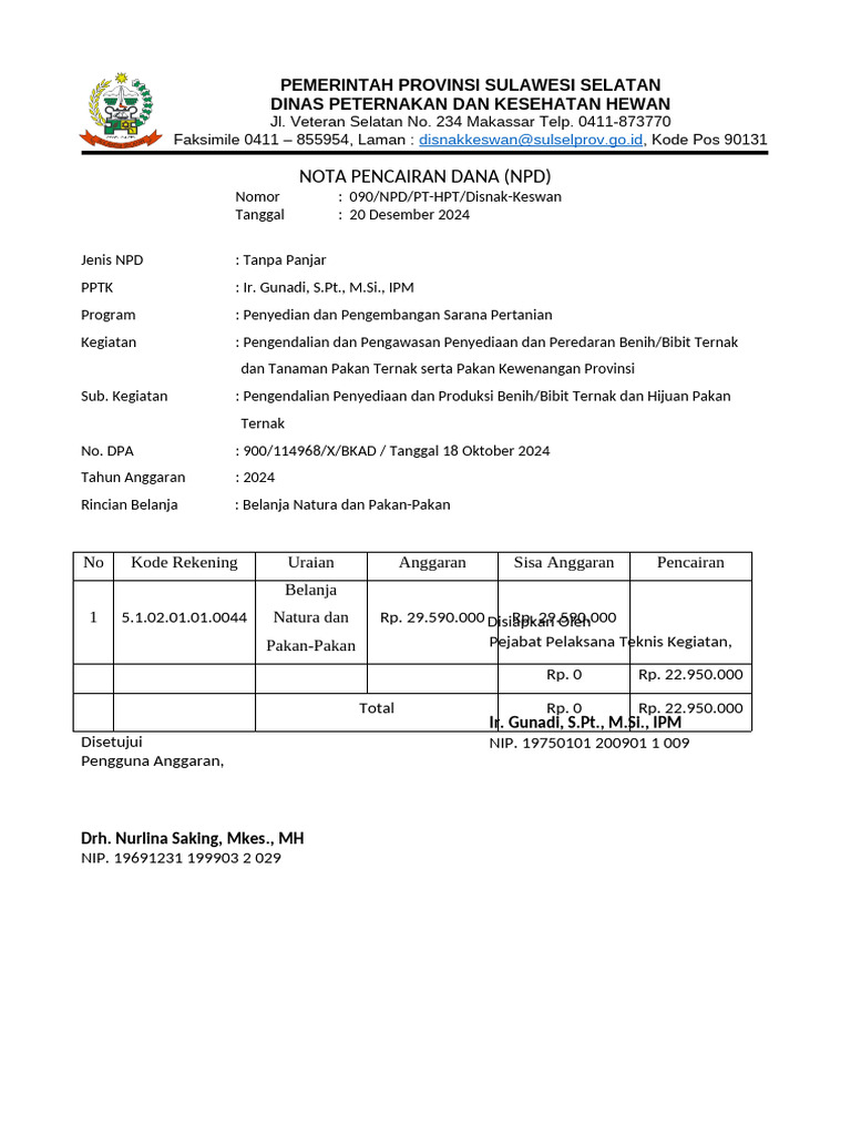 NPD Hasil Samping | PDF