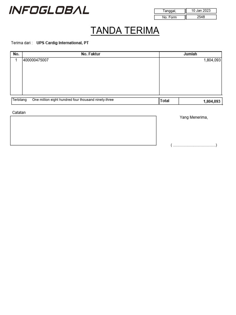 contoh_tt_tagihan | PDF