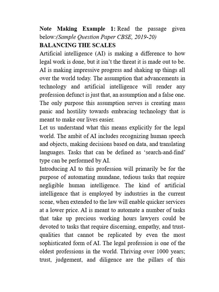 10 Examples of Note Making and Summarizing (Additional) | PDF | Compost ...