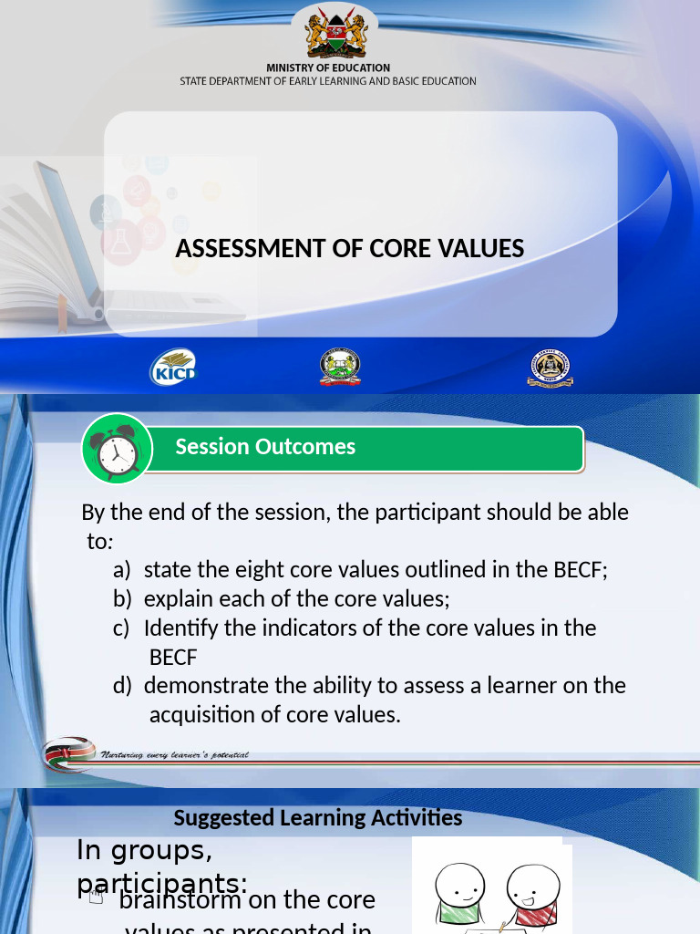 Assessment of Core Values | PDF | Integrity | Social Justice