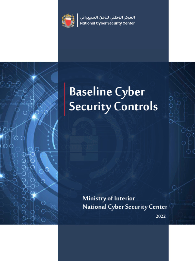 3 Bahrain Baseline Cyber Controls | PDF | Security | Computer Security