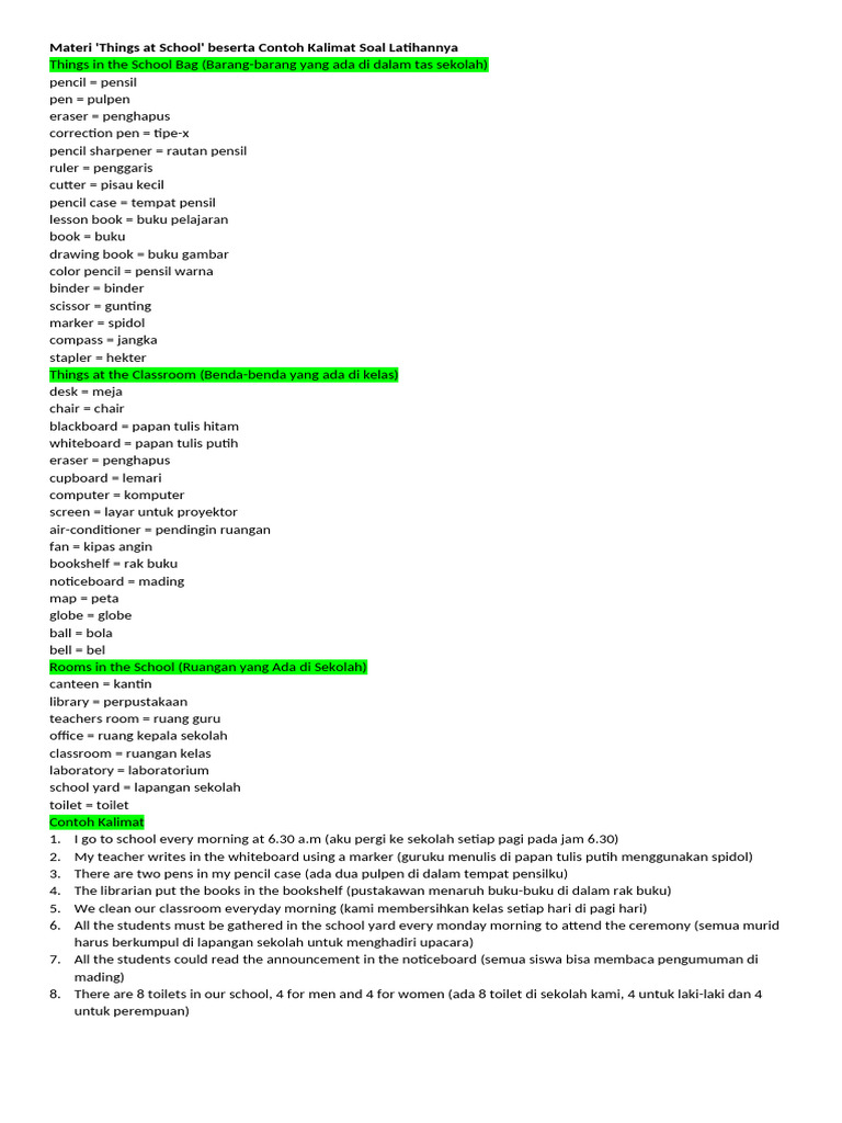 AIS eNGLISH PART 1 | PDF | Conservation And Restoration Materials | Writing Implements